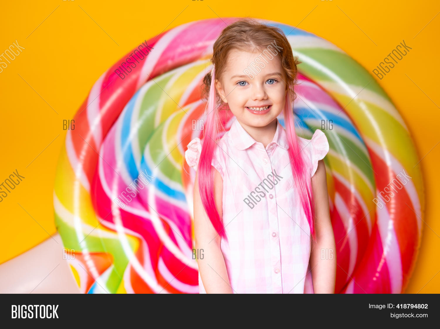 Happy Cute Little Girl Image & Photo (Free Trial) | Bigstock