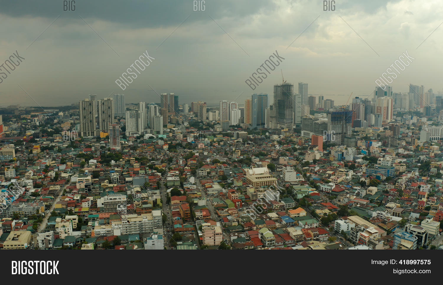 Cityscape Manila Image & Photo (Free Trial) | Bigstock