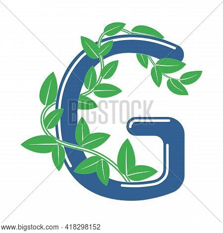 Letter G Floral Style Vector & Photo (Free Trial) | Bigstock
