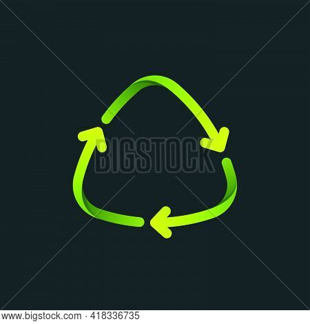 Recycling Symbol Vector & Photo (Free Trial) | Bigstock