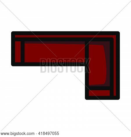 Corner Sofa Icon. Vector & Photo (Free Trial) | Bigstock