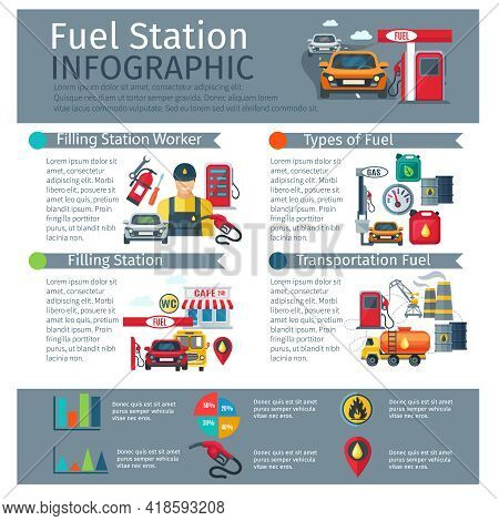 Gas Station 벡터 및 사진(무료 체험) | Bigstock