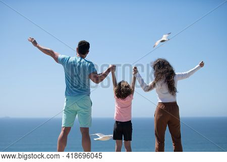 Back View Family On Image & Photo (Free Trial) | Bigstock