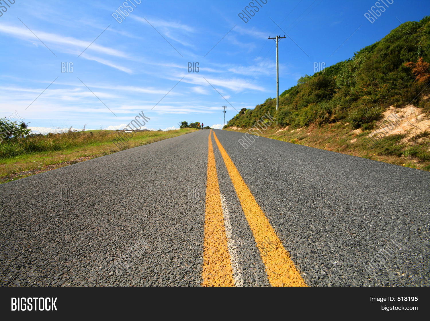 Yellow Lines On Image & Photo (Free Trial) | Bigstock