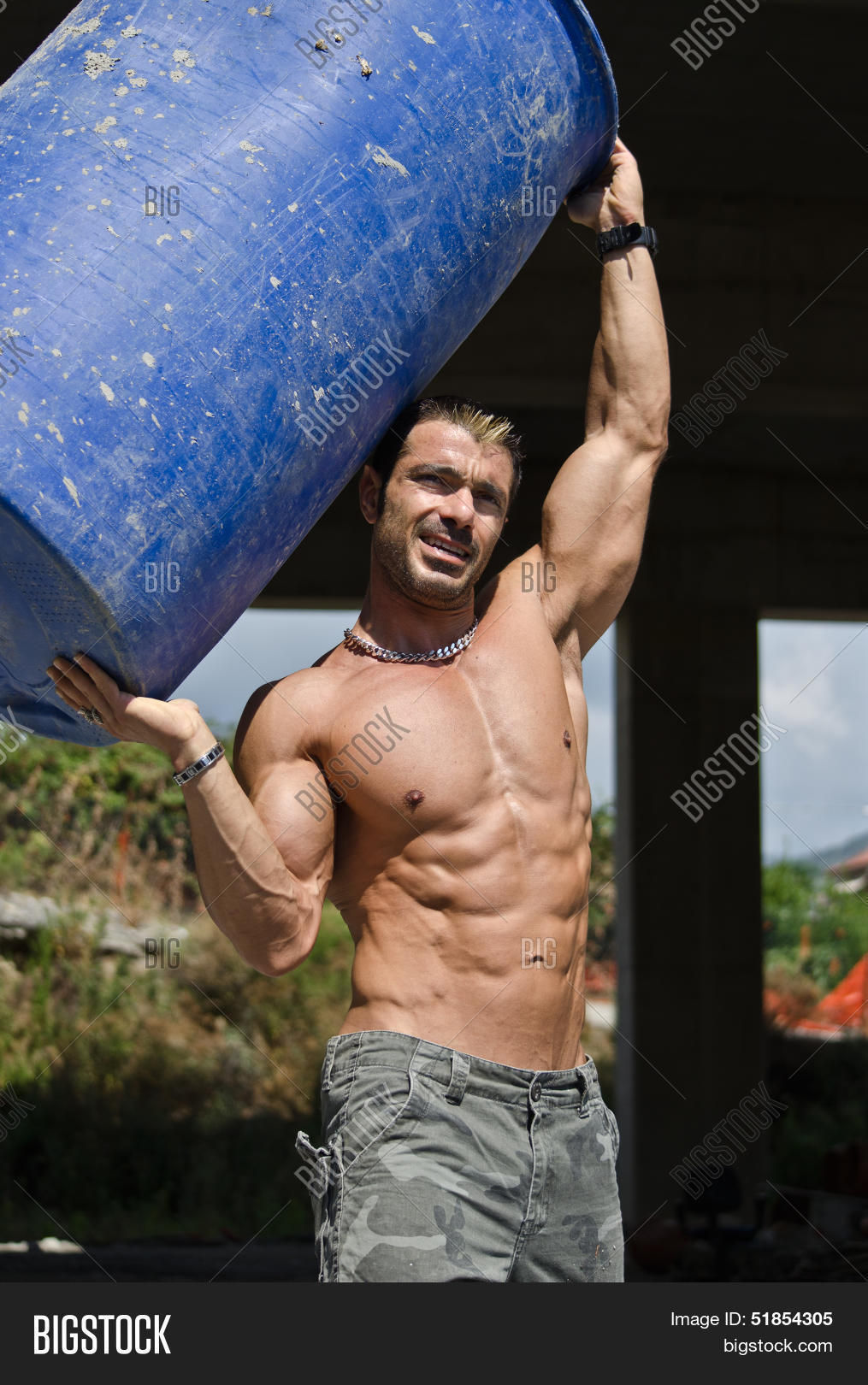 Muscular Construction Image & Photo (Free Trial) | Bigstock