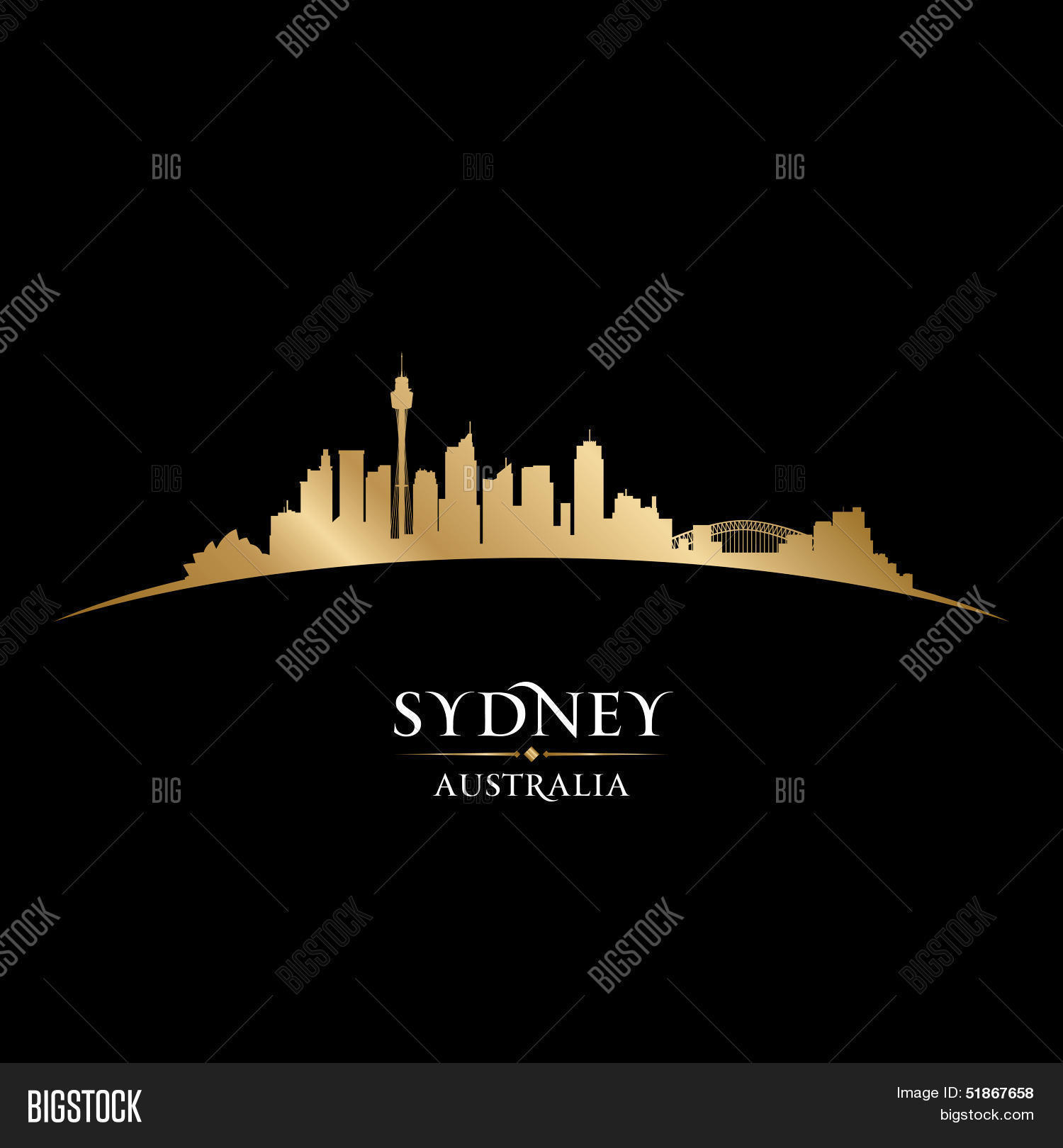 Sydney Australia City Vector & Photo (Free Trial) | Bigstock