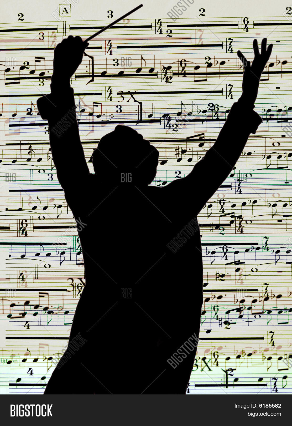 Conductor Score Image & Photo (Free Trial) | Bigstock