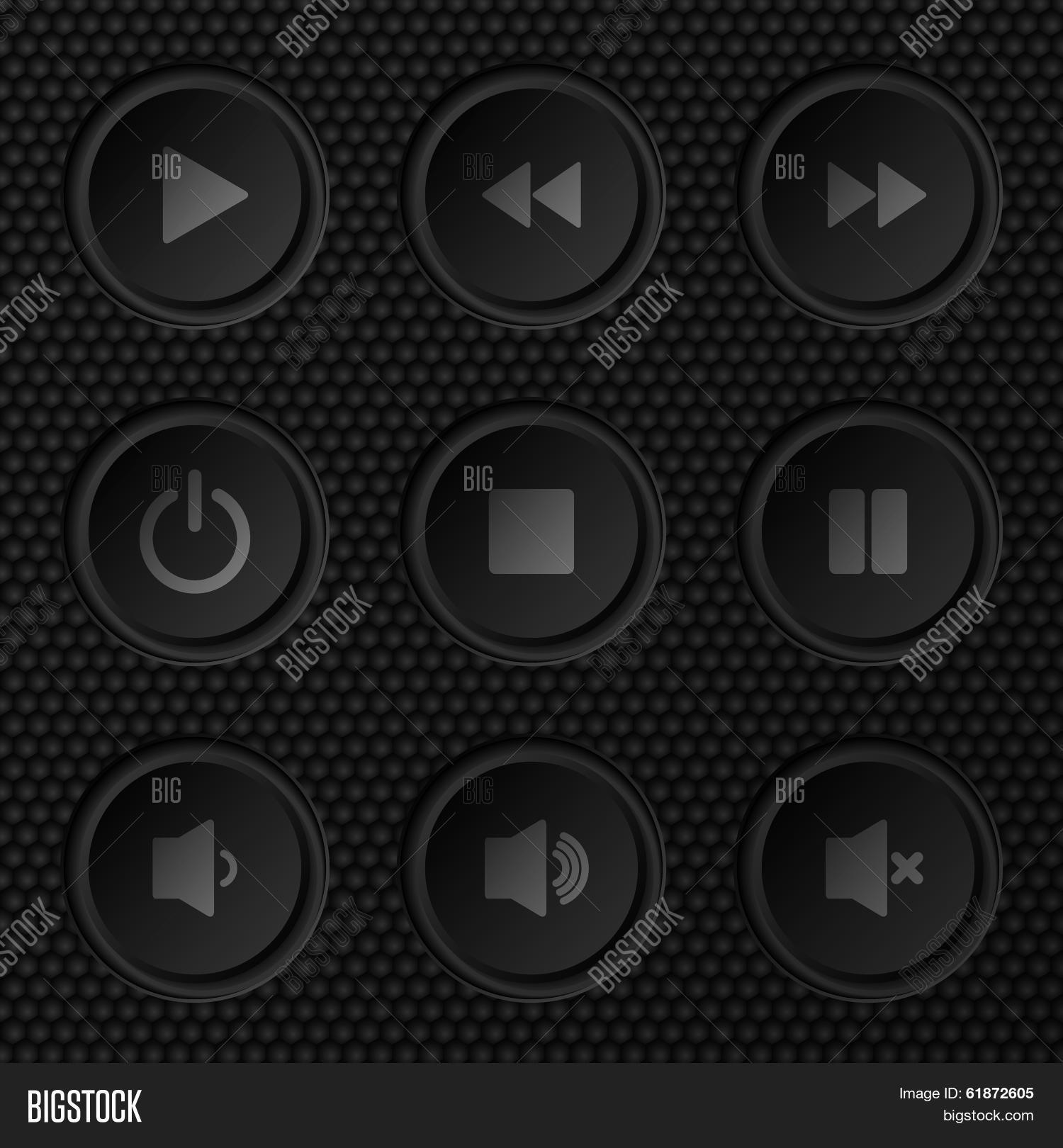 Navigation Button Set Vector & Photo (Free Trial) | Bigstock