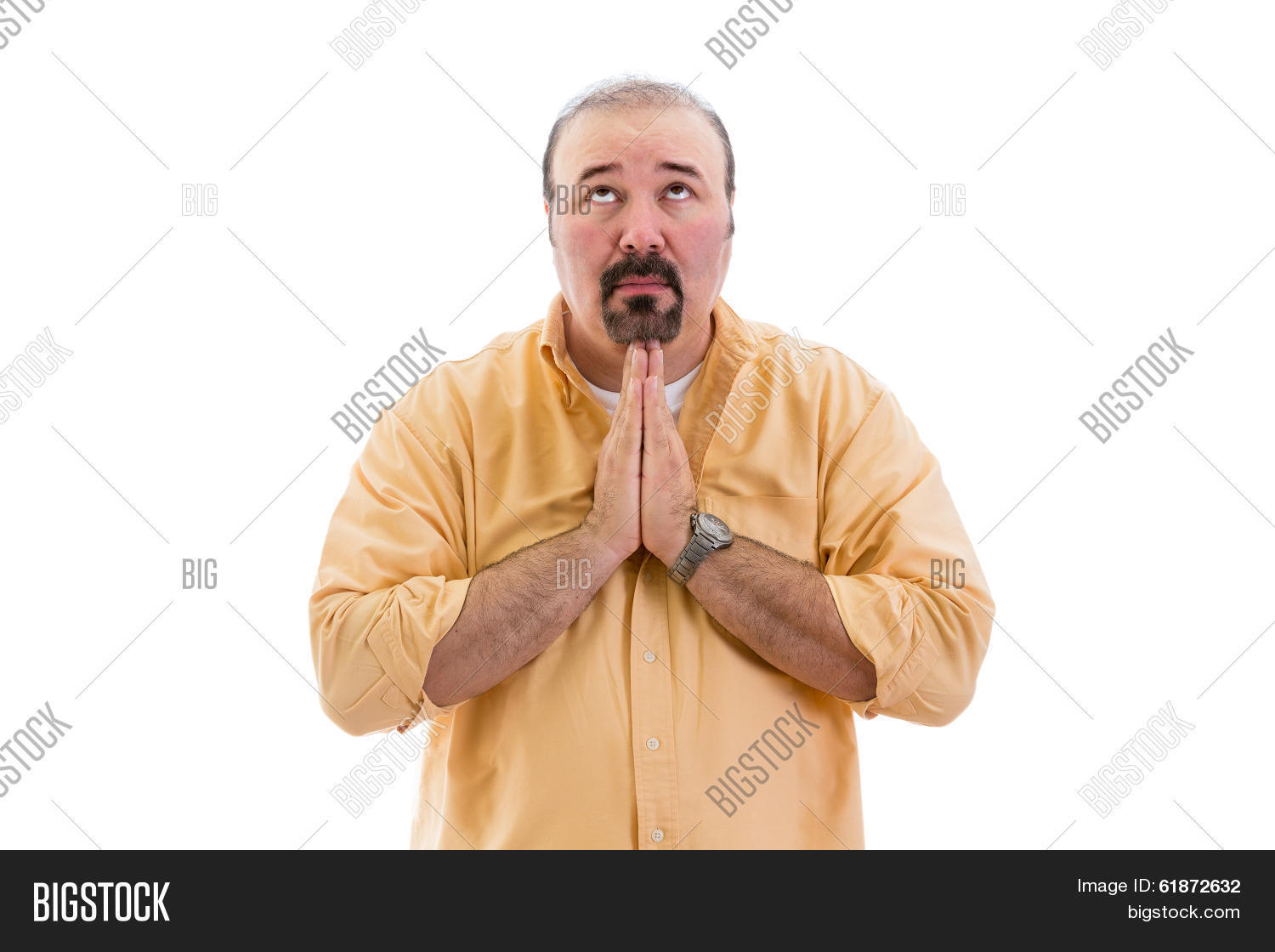 Religious Man Praying Image & Photo (Free Trial) | Bigstock