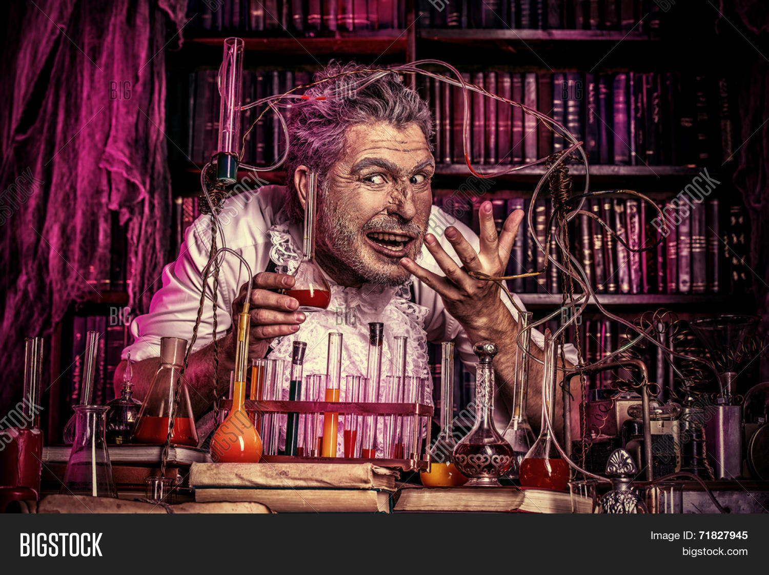 Crazy Old Man Medieval Image & Photo (Free Trial) | Bigstock