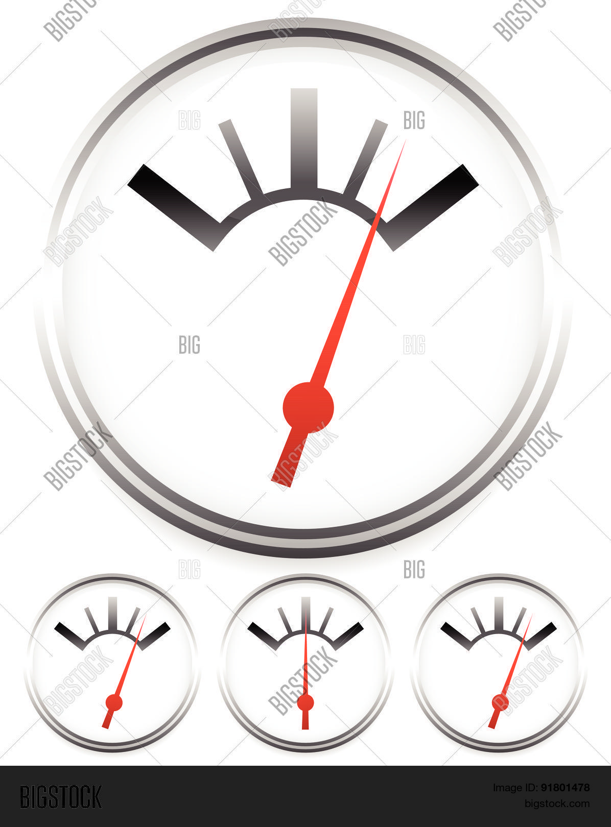 Dial Templates Red Vector & Photo (Free Trial) | Bigstock