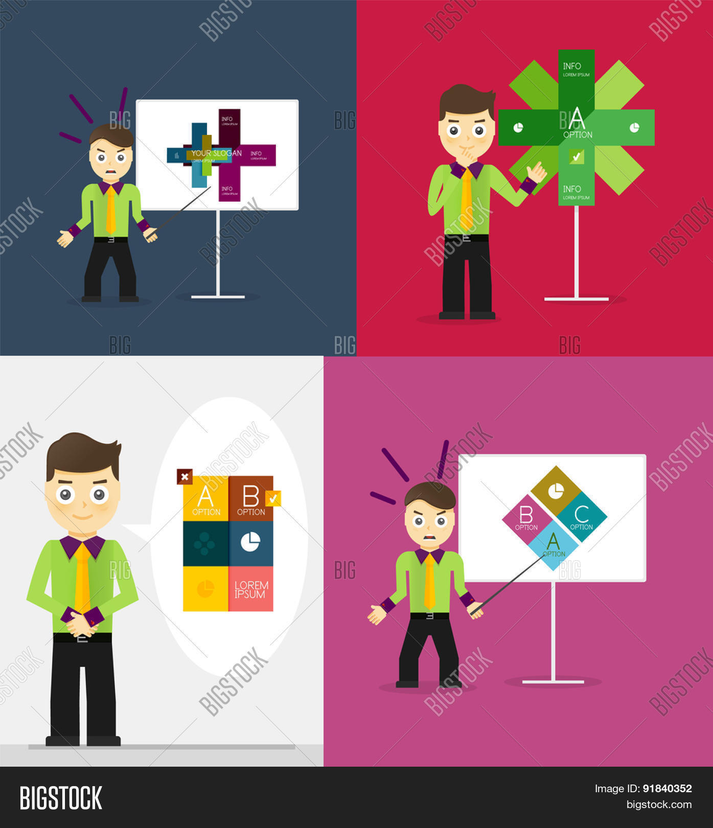 Young Businessman Vector And Photo Free Trial Bigstock 