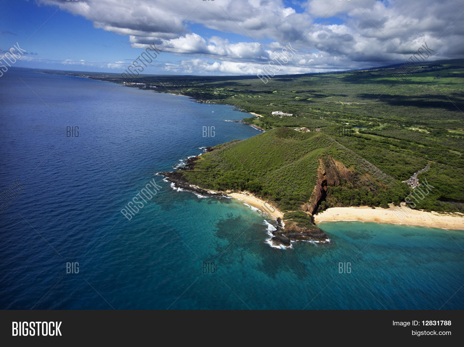 Aerial Maui, Hawaii Image & Photo (Free Trial) | Bigstock
