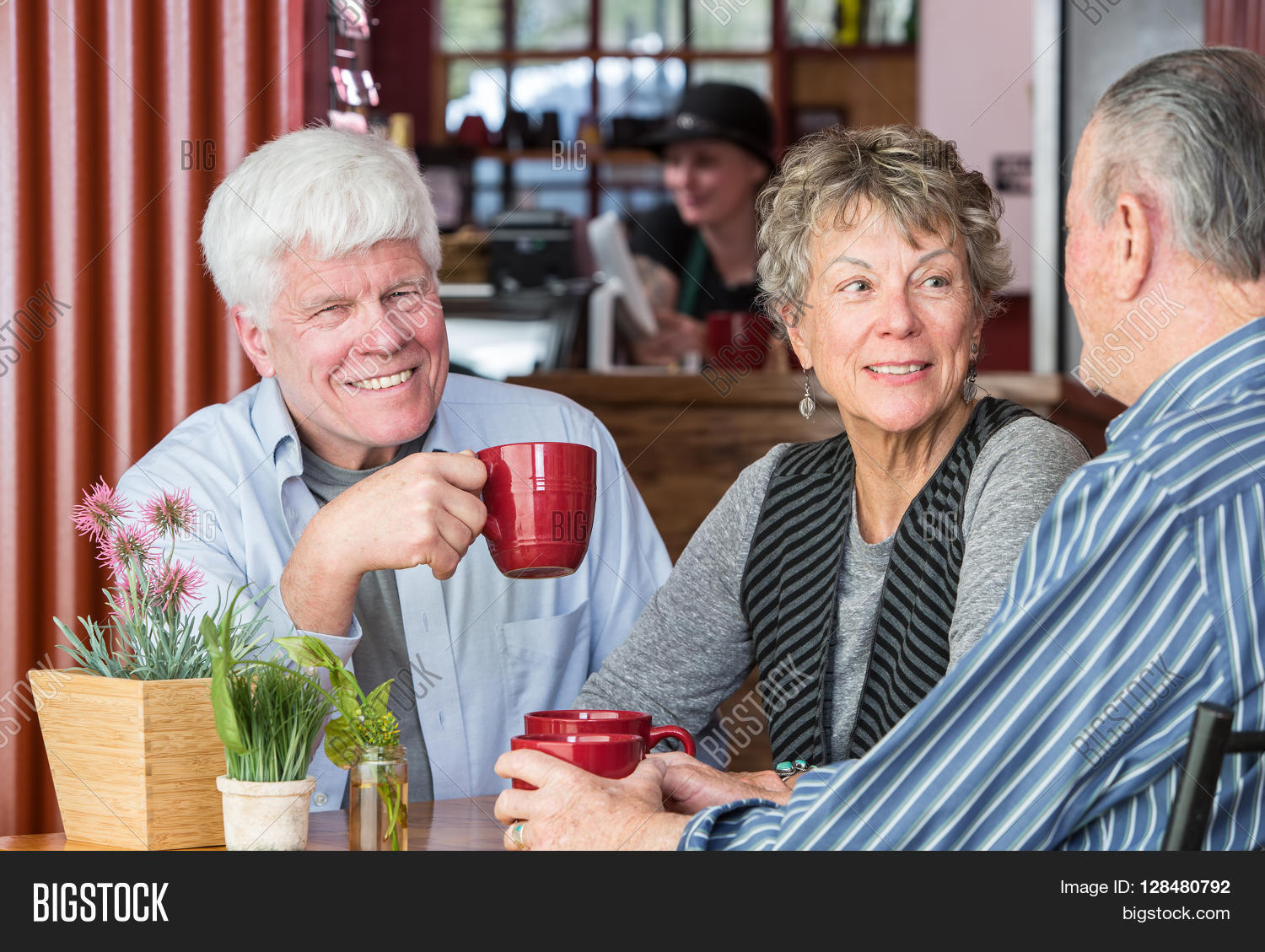 Smiling Man Coffee Image & Photo (Free Trial) | Bigstock