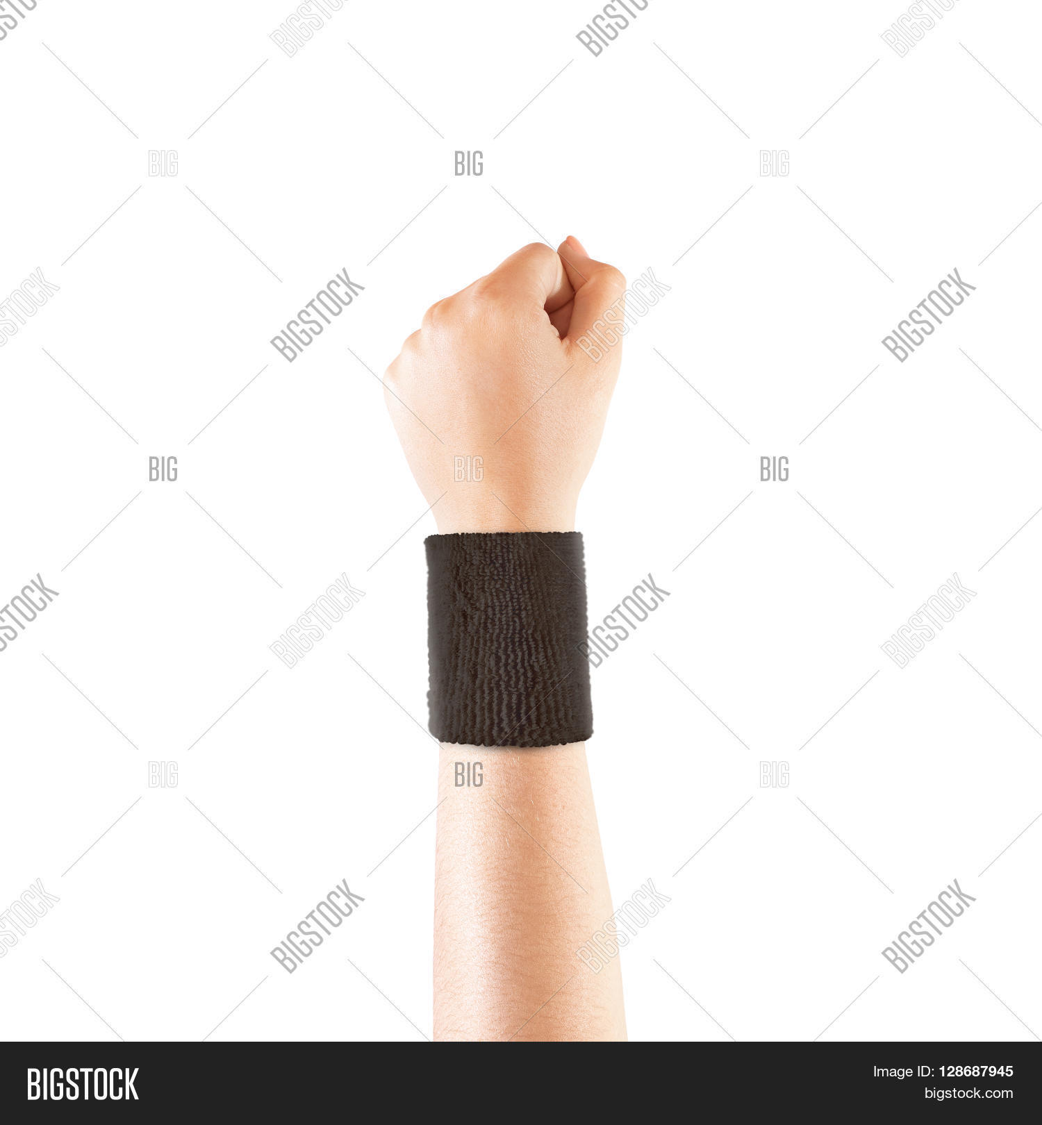 Blank Black Wristband Image & Photo (Free Trial) | Bigstock