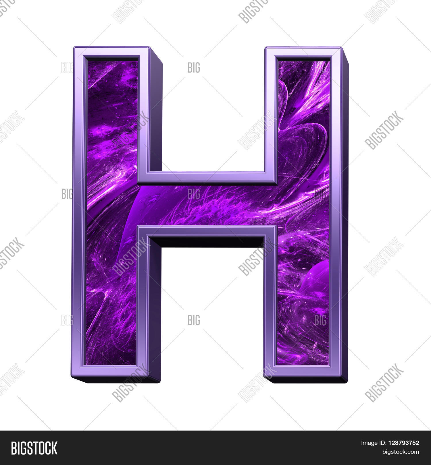 One Letter Purple Image & Photo (Free Trial) | Bigstock