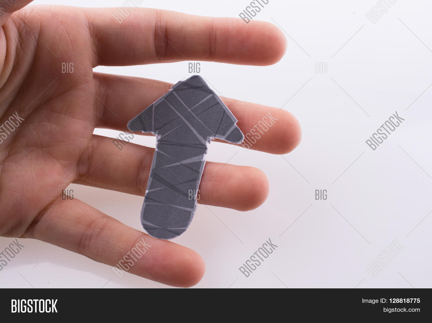 Hand Holding Arrow Image & Photo (Free Trial) | Bigstock