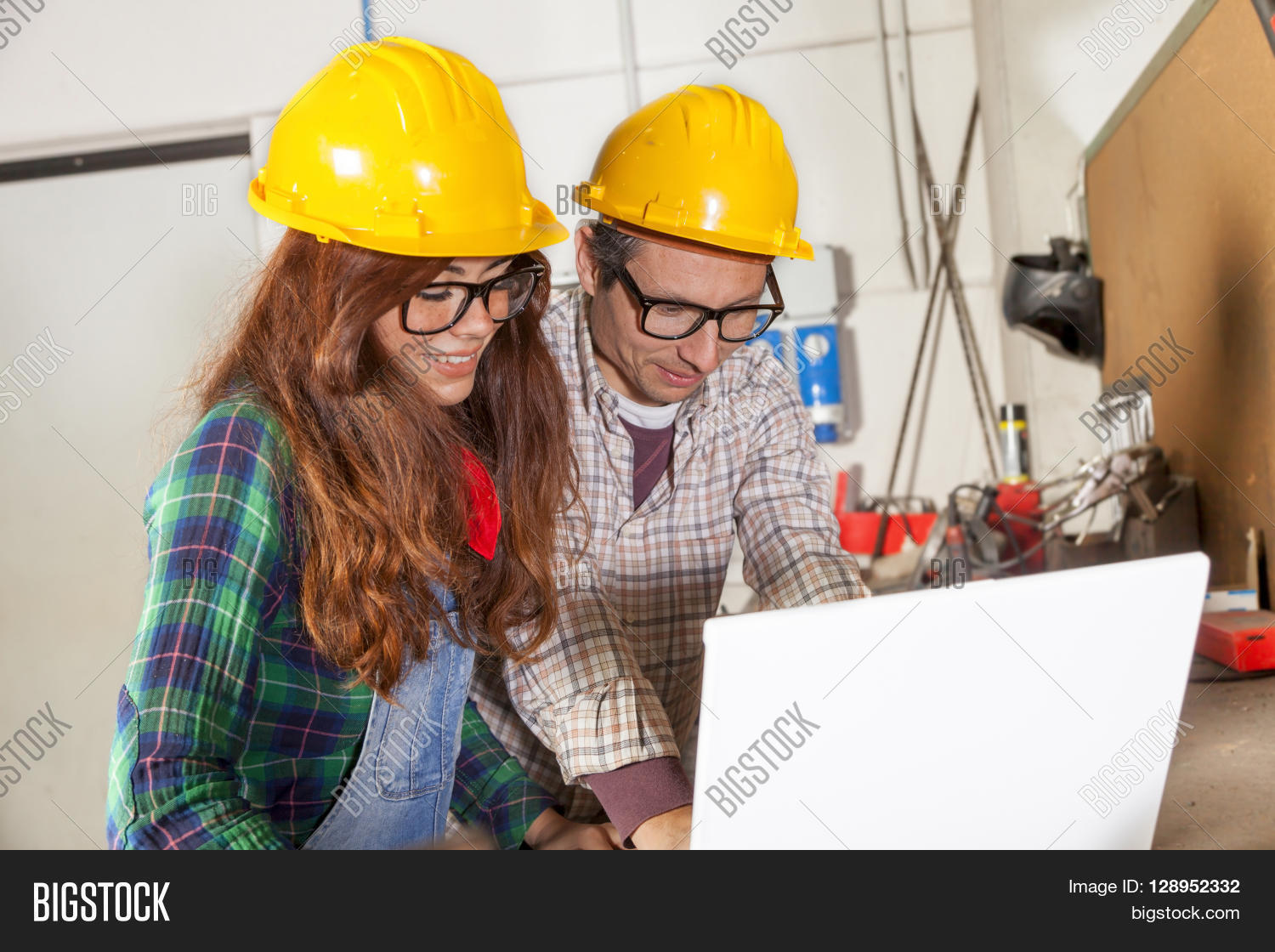 Couple Engineers Image & Photo (Free Trial) | Bigstock