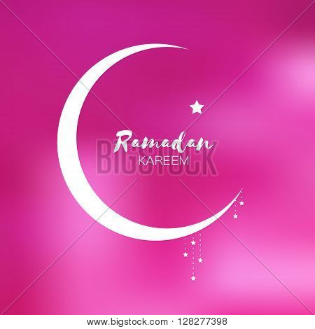 Pink Ramadan Kareem Vector & Photo (Free Trial) | Bigstock