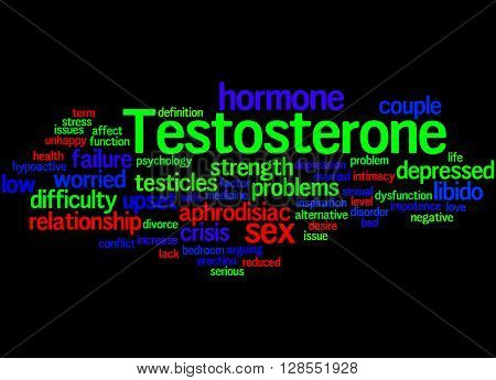 Testosterone, Word Image & Photo (Free Trial) | Bigstock