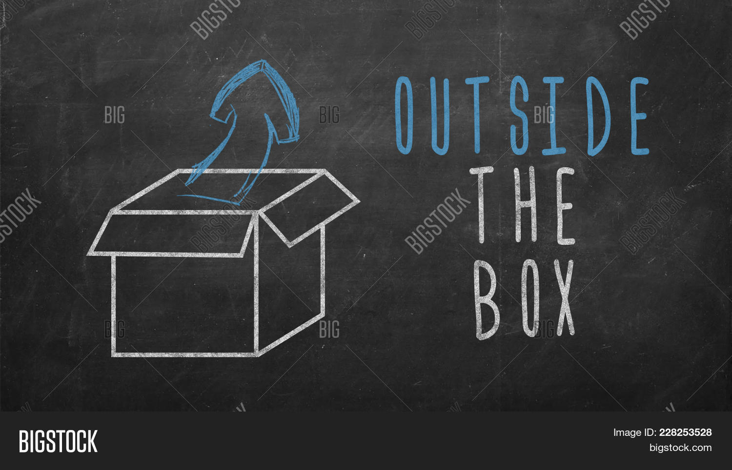 Outside Box Words Image & Photo (Free Trial) | Bigstock