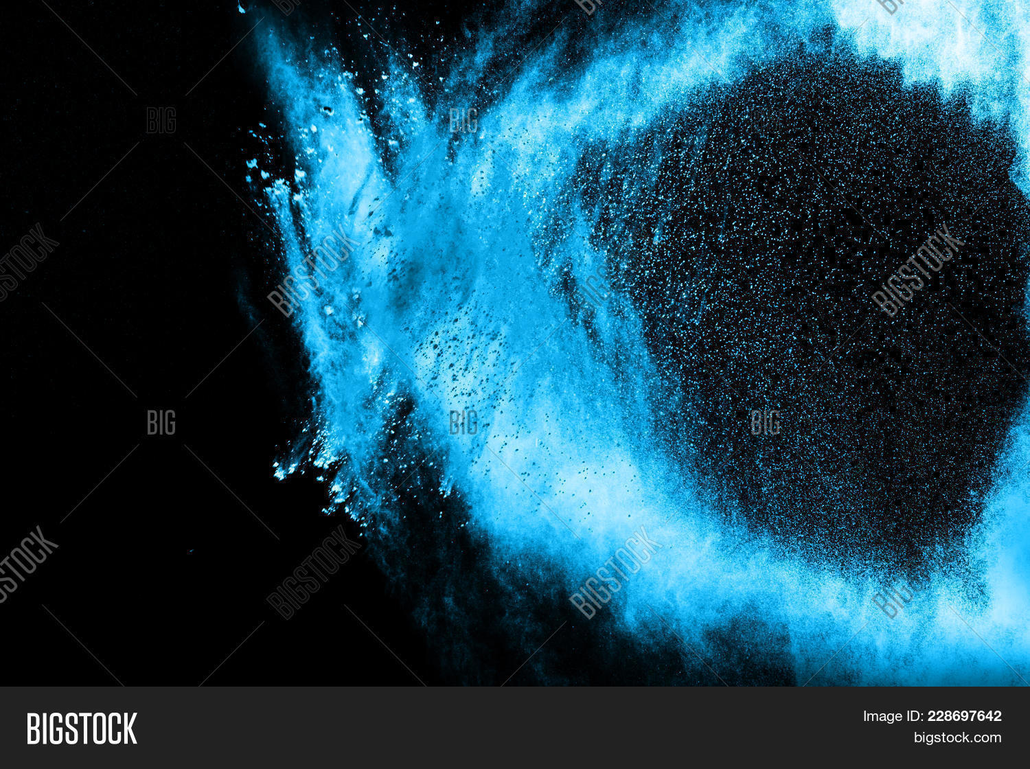 Abstract Blue Dust Image & Photo (Free Trial) | Bigstock