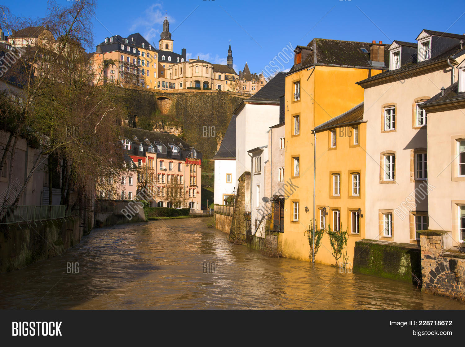 View Alzette River Image & Photo (Free Trial) | Bigstock