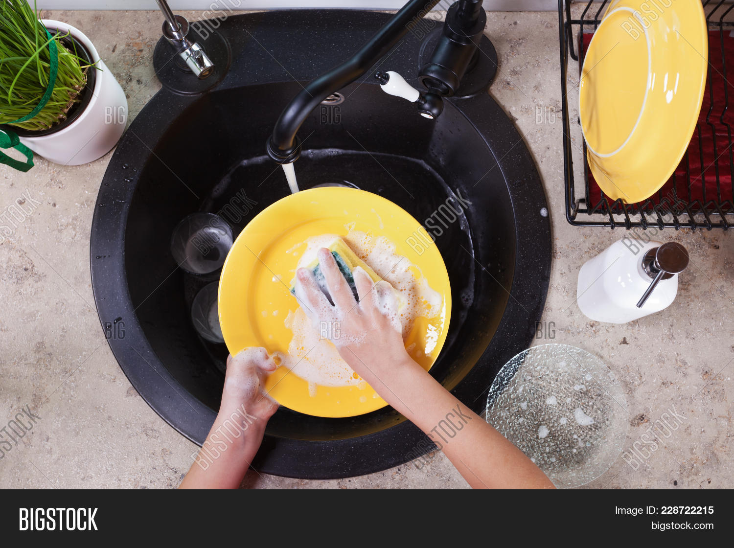 Child Hands Washing Image & Photo (Free Trial) | Bigstock