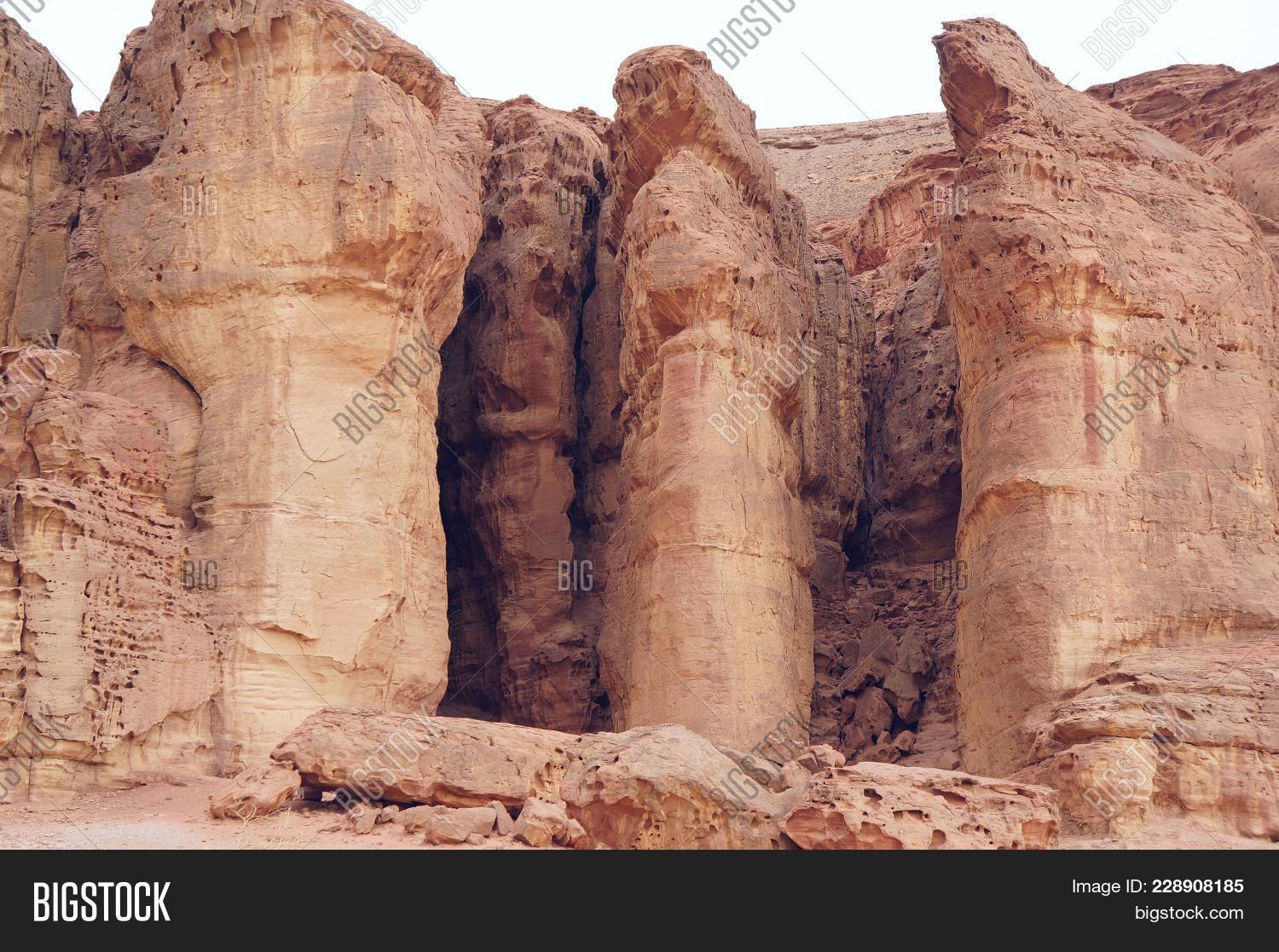 Solomon Pillars Timna Image & Photo (Free Trial) | Bigstock