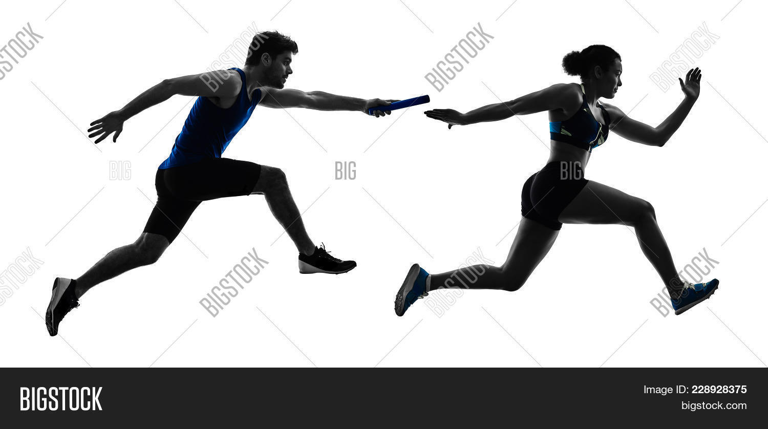 Athletics Relay Image & Photo (Free Trial) | Bigstock
