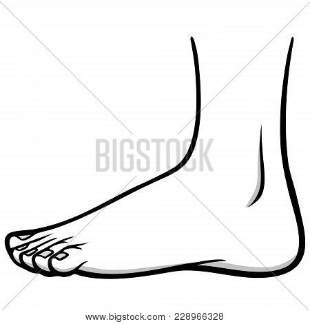 Side Foot Outline