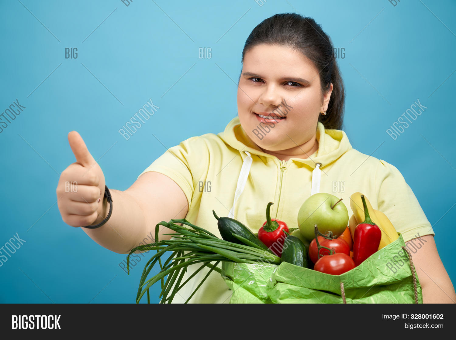 Side Pretty Fat Girl Image & Photo (Free Trial) | Bigstock