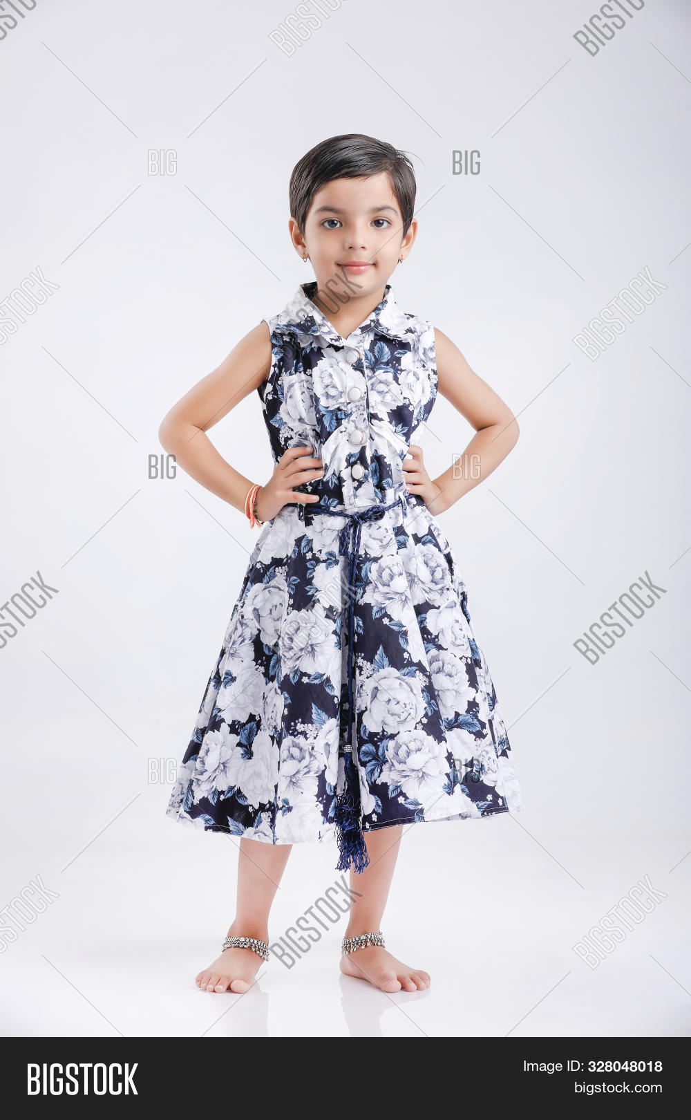 Cute Indian Little Image & Photo (Free Trial) | Bigstock