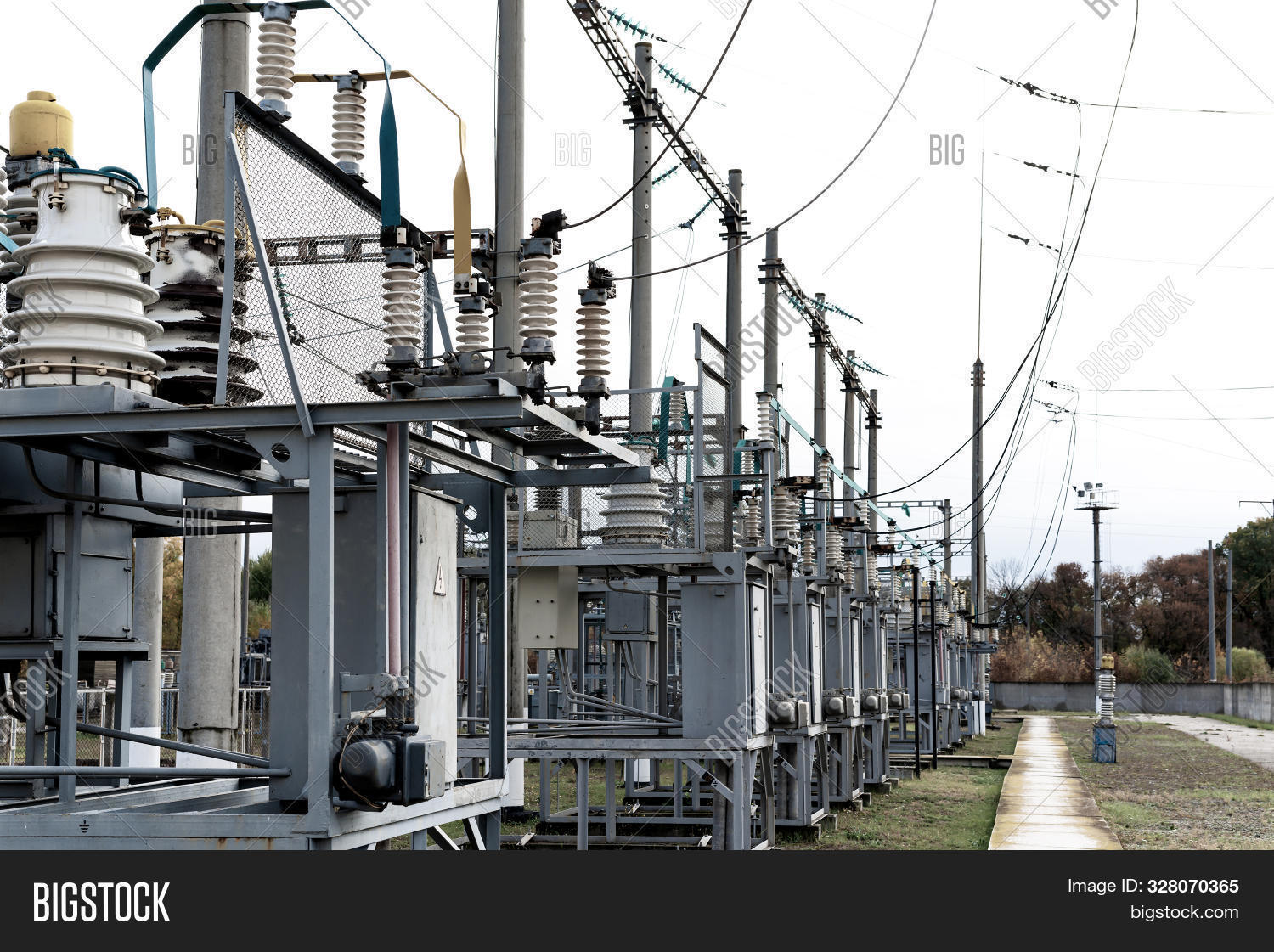 Substation High Image & Photo (Free Trial) | Bigstock
