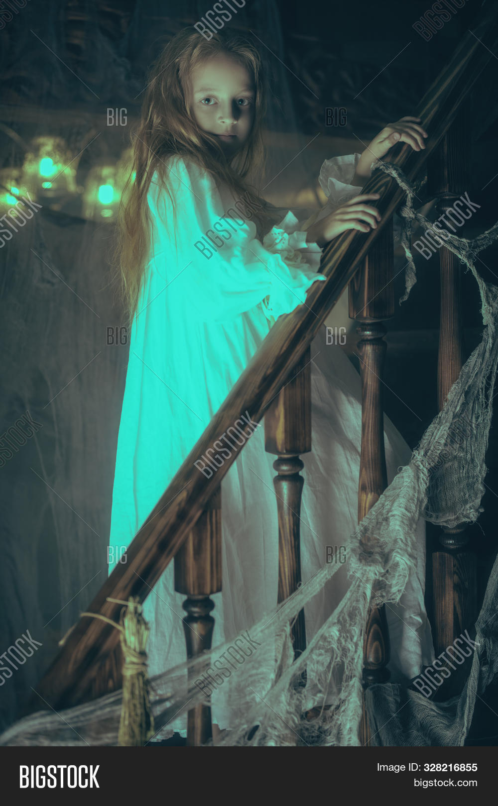 Little Girl Ghost Image & Photo (Free Trial) | Bigstock