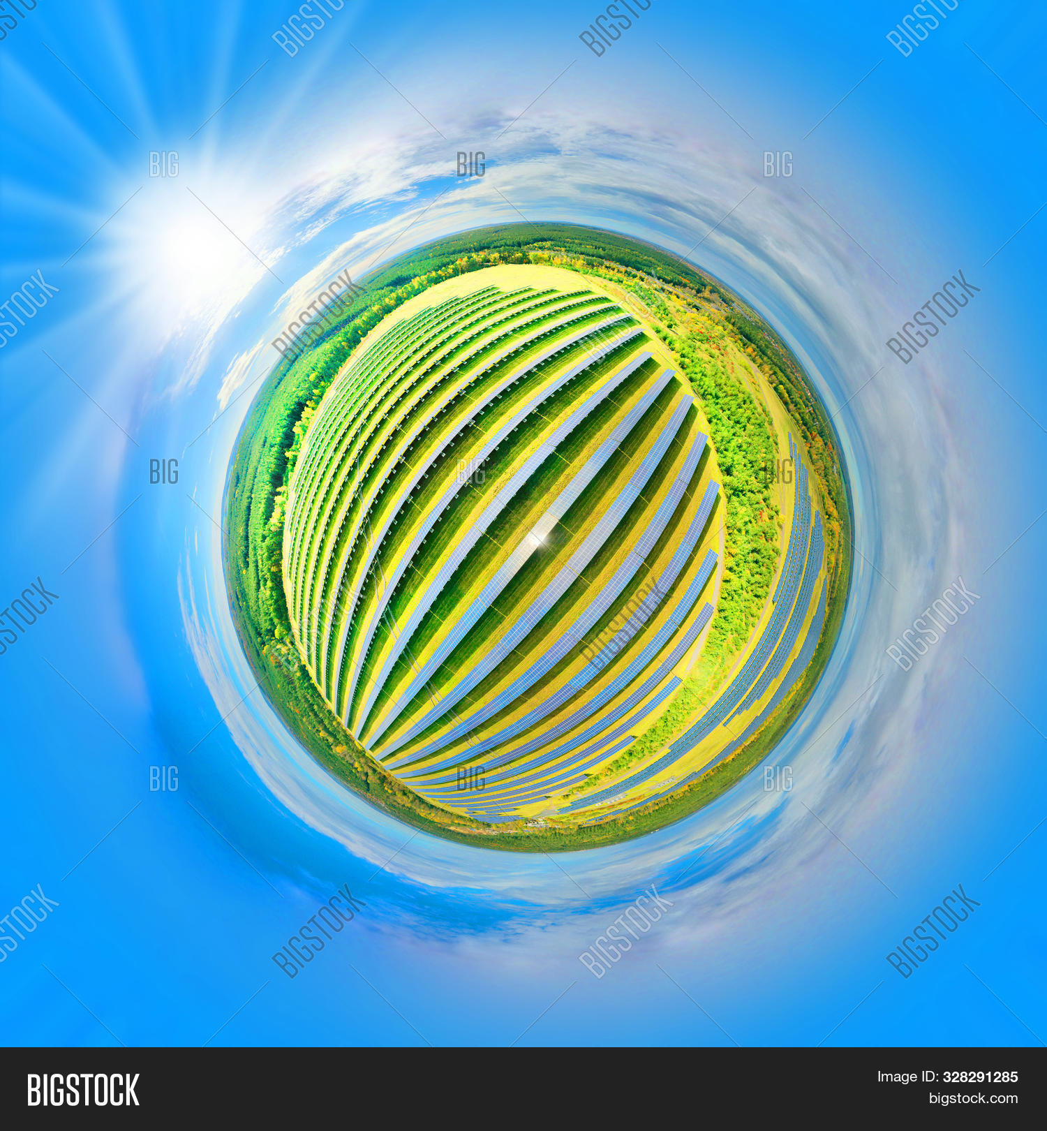 360 Degrees Aerial Image & Photo (Free Trial) | Bigstock