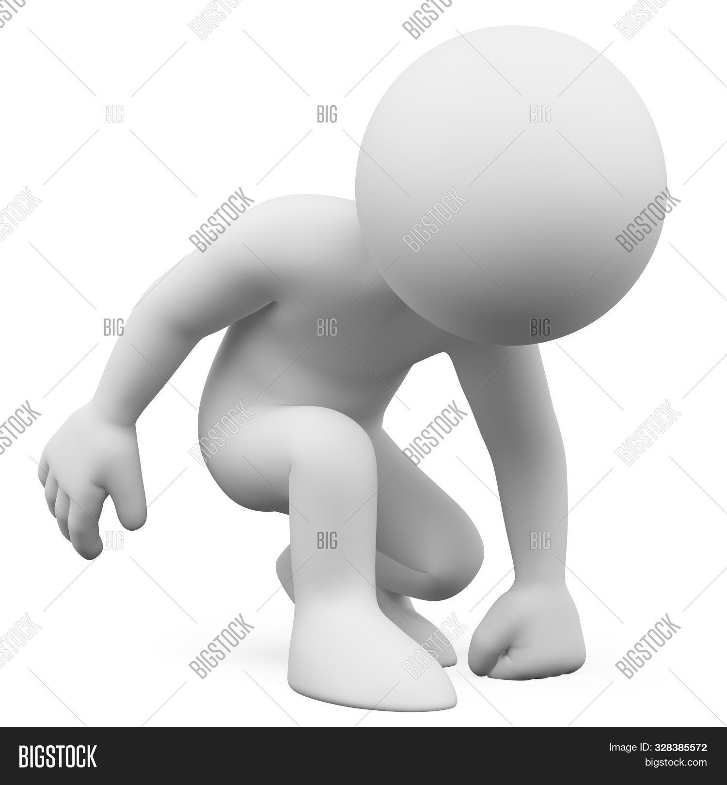 3d White People Image & Photo (Free Trial) | Bigstock