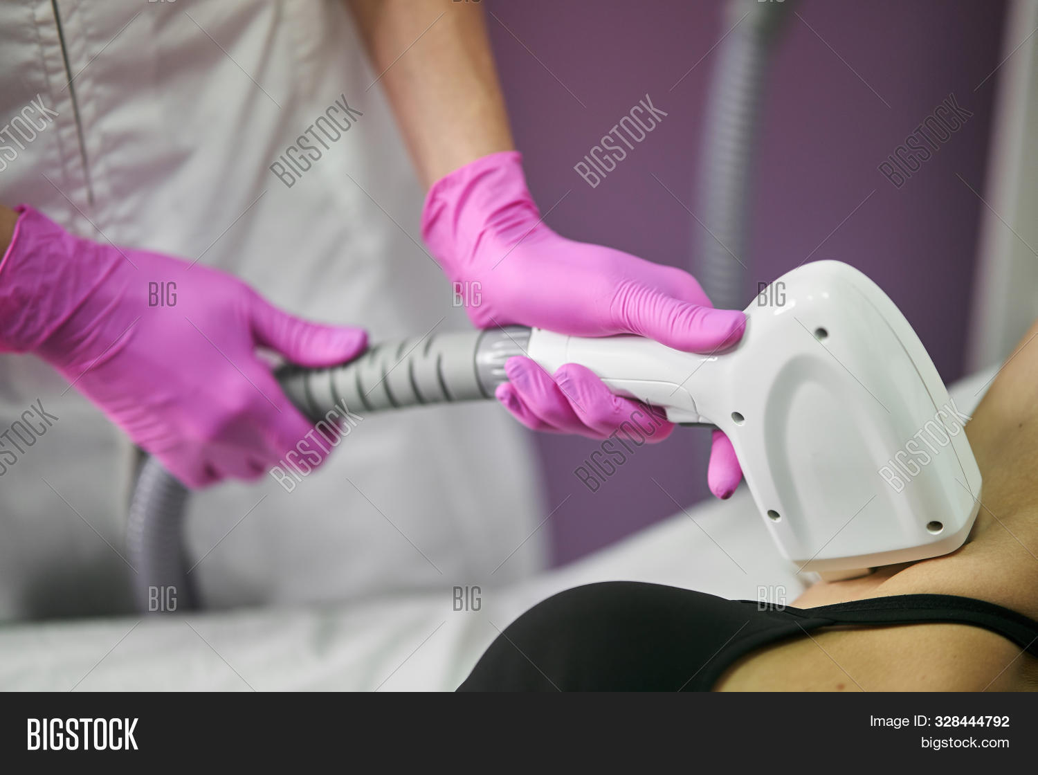 Young Girl On Laser Image & Photo (Free Trial) | Bigstock