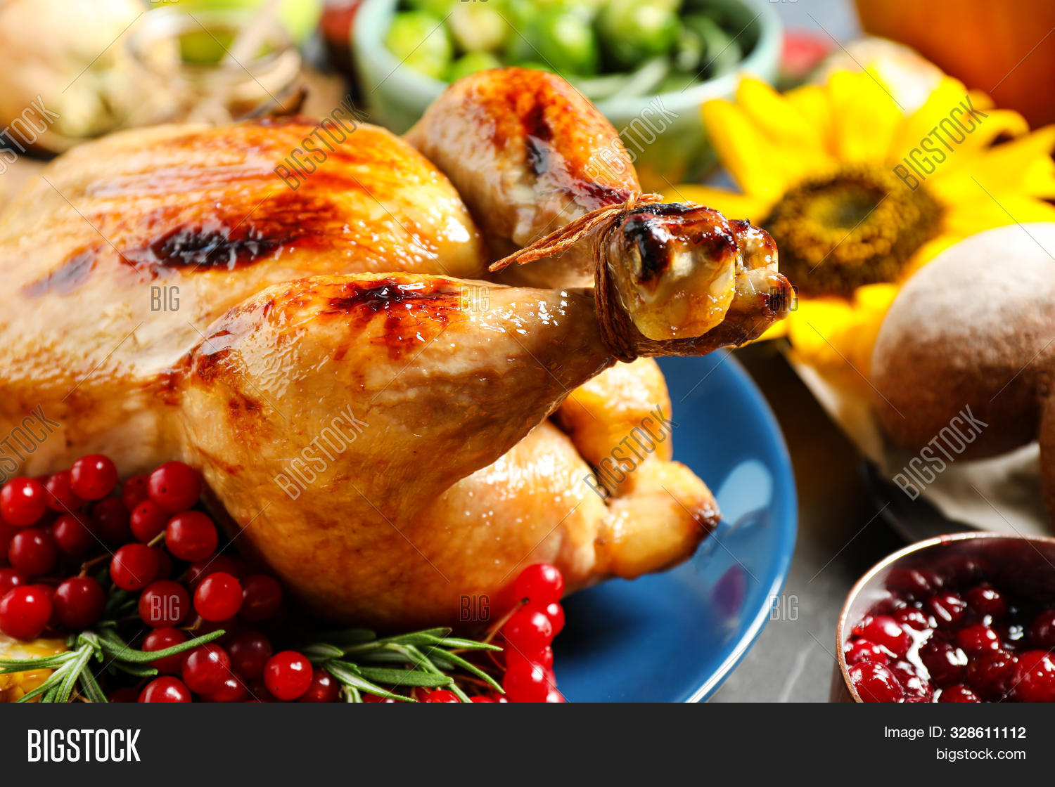 Plate Delicious Turkey Image & Photo (Free Trial) | Bigstock