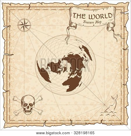 World Treasure Map. Vector & Photo (Free Trial) | Bigstock