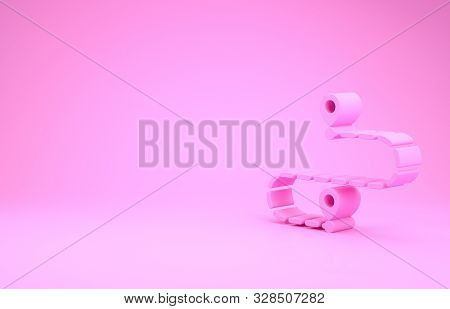 Pink Route Location Image & Photo (Free Trial) | Bigstock