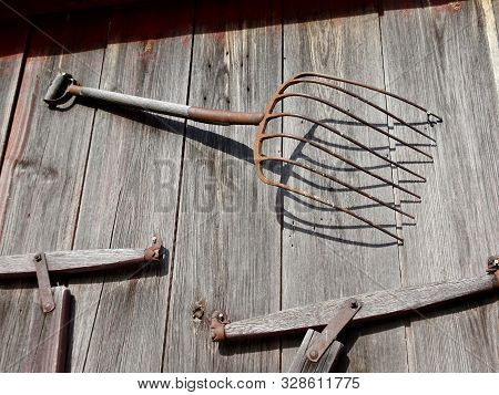 Rusty Old Pitchfork Image & Photo (Free Trial) | Bigstock