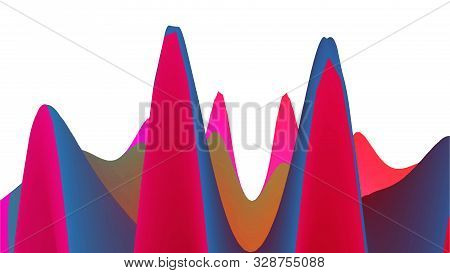 Gradient Wave. 3D Vector & Photo (Free Trial) | Bigstock