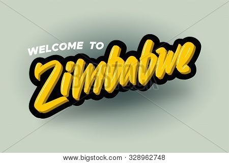 Welcome Zimbabwe Vector & Photo (Free Trial) | Bigstock