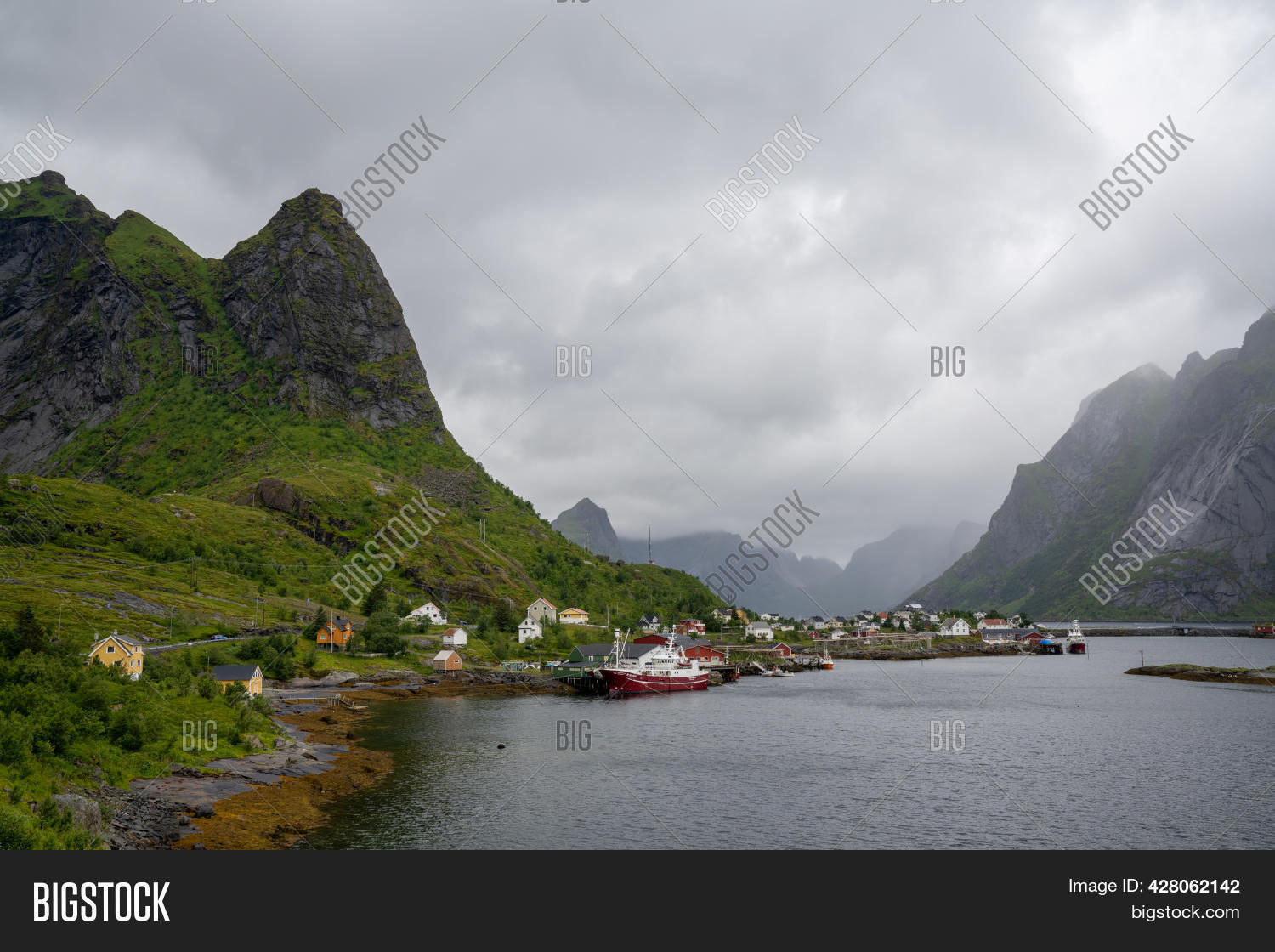 Fishing Boats Harbor Image & Photo (Free Trial) | Bigstock