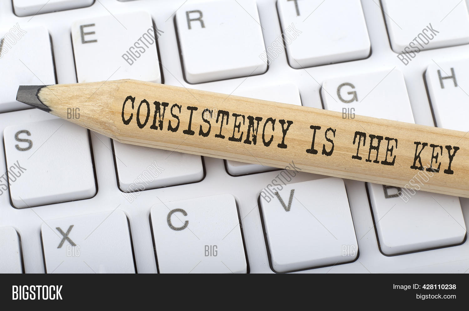 Consistency Key Text Image & Photo (Free Trial) | Bigstock