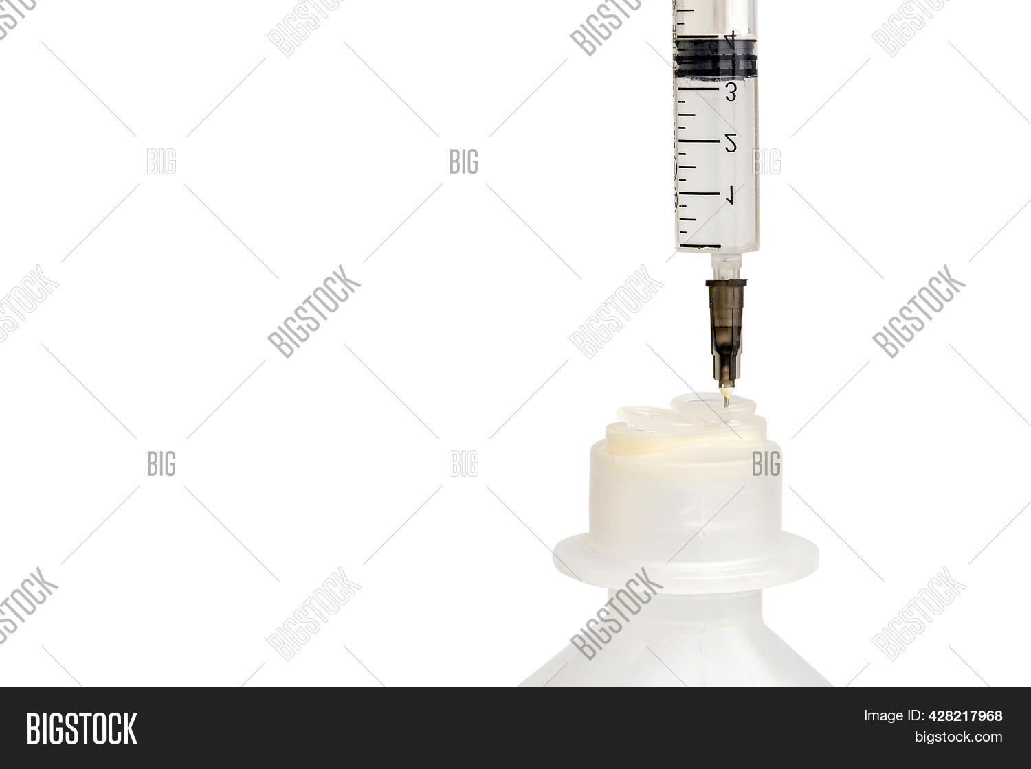 Syringe Needle Stuck Image & Photo (Free Trial) | Bigstock