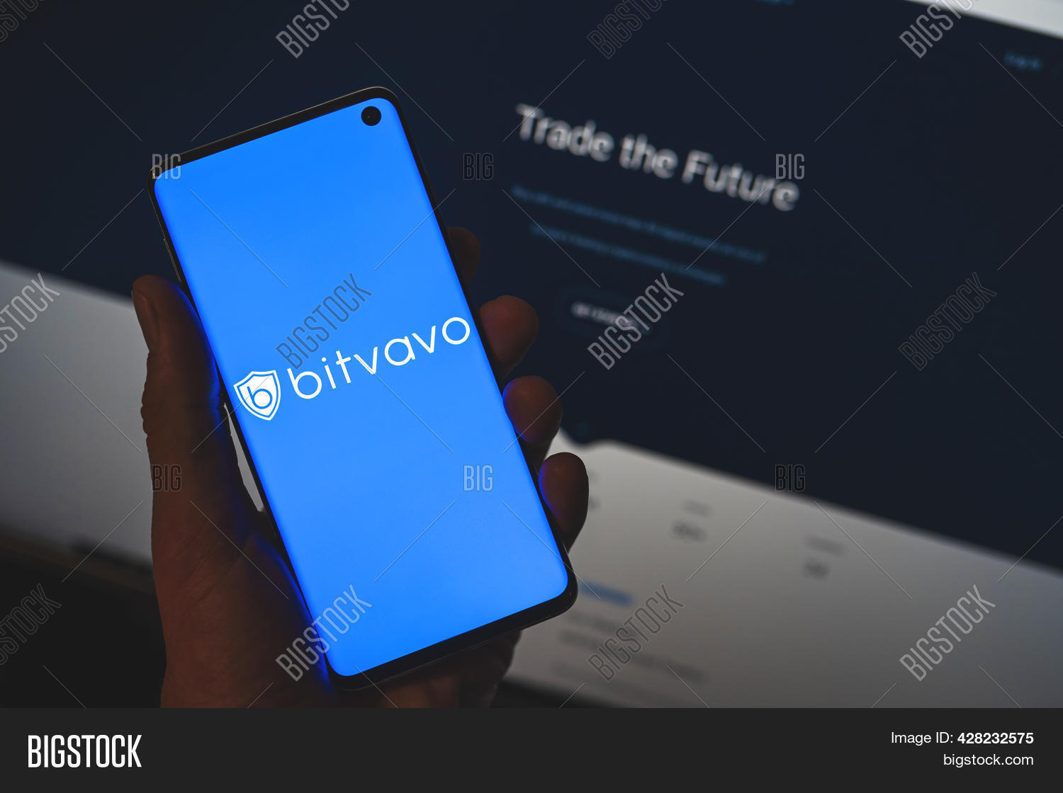 Bitvavo App Logo On Image & Photo (Free Trial) | Bigstock