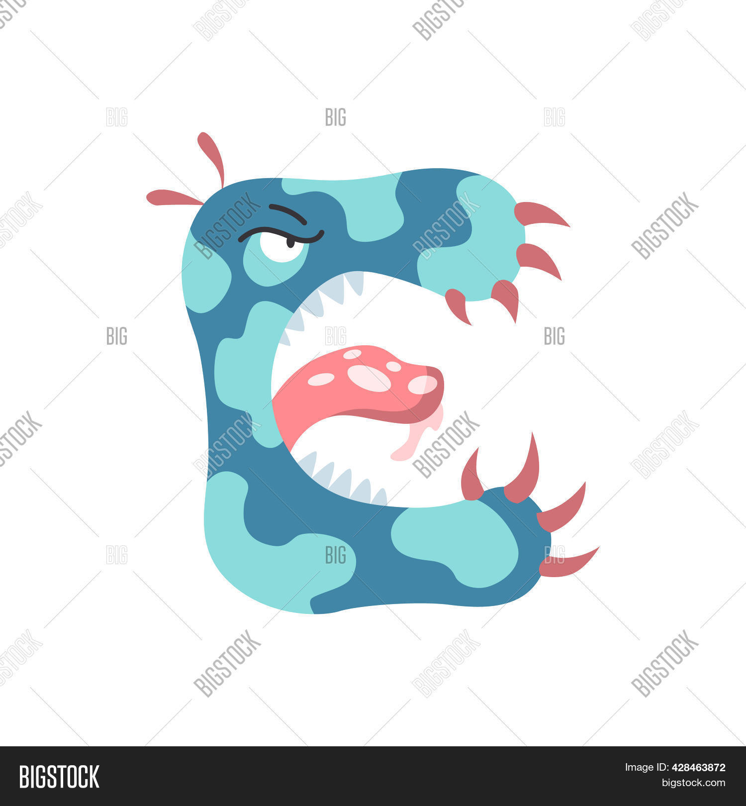 Monster Alphabet Image & Photo (Free Trial) | Bigstock