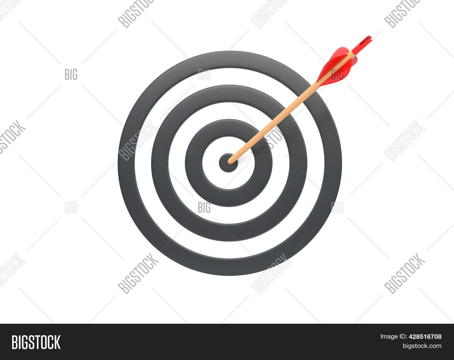 Arrow Hit Center Image & Photo (Free Trial) | Bigstock